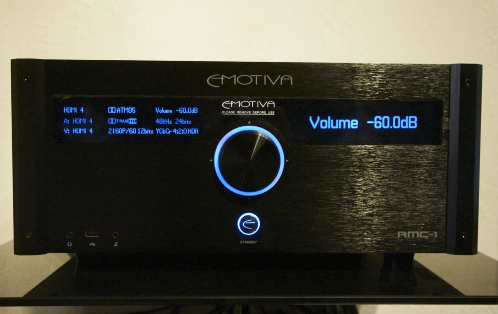 Test Emotiva RMC-1
